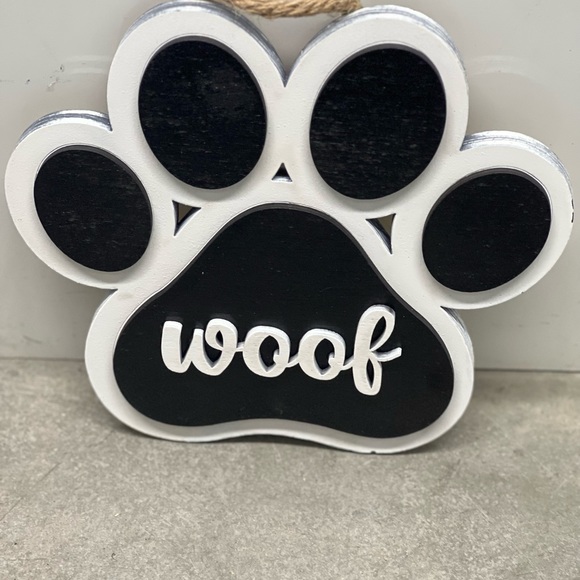 Wall Decor | Solid Wood Wood Dog Paw Door Hanger | Poshmark